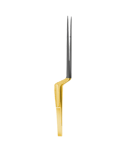Micro Bayonet Forceps (Gold & Black Coated) – Haroldmedi