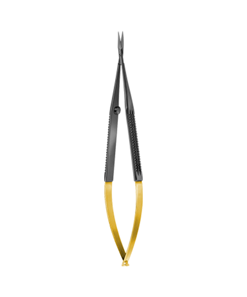 Millesi Micro scissors (Gold & Black Coated) – Haroldmedi