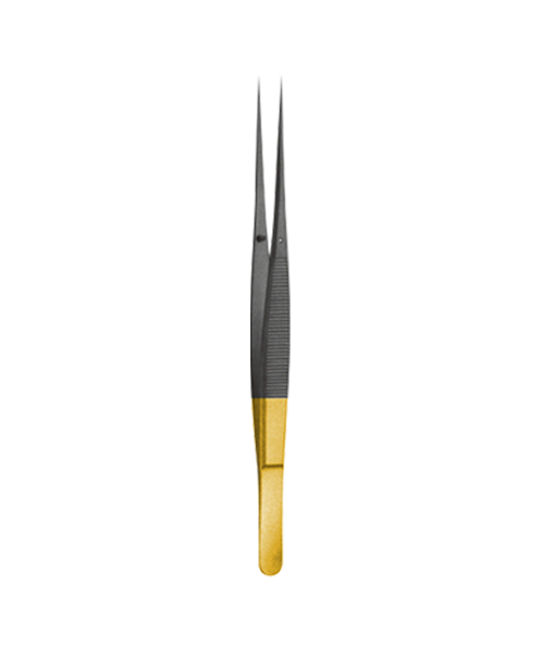 Delicate Dissecting Forceps (Gold & Black Coated) – Haroldmedi