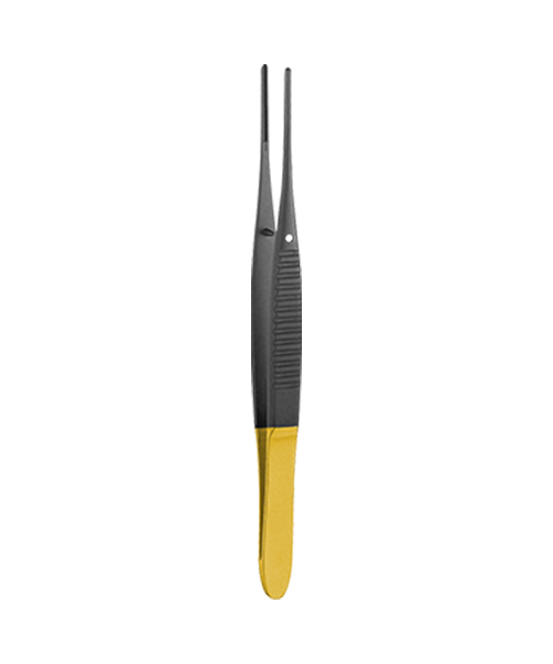 De-Bakey Atraumatic Forceps (Gold & Black Coated) – Haroldmedi